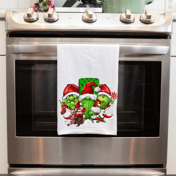Hand Crafted | Kitchen | Whimsical Grinch Gnome Handmade Sublimated ...